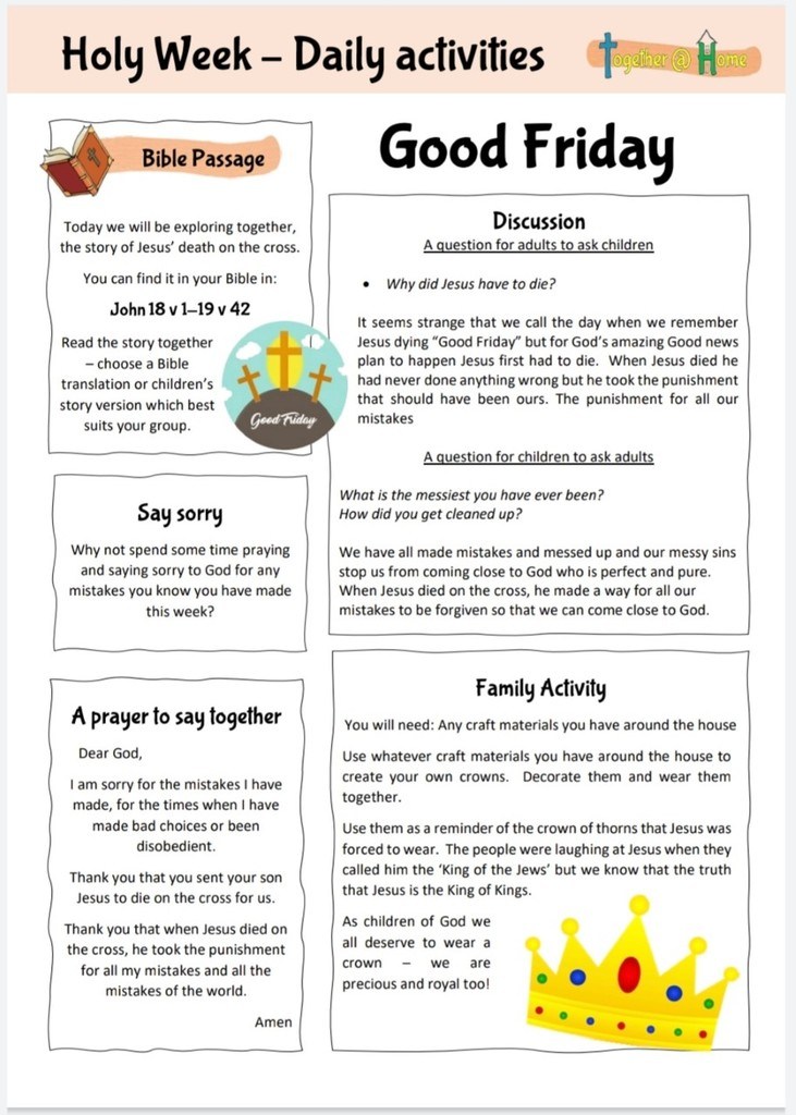 Holy Week: Good Friday – St Francis of Assisi Church Welwyn Garden City