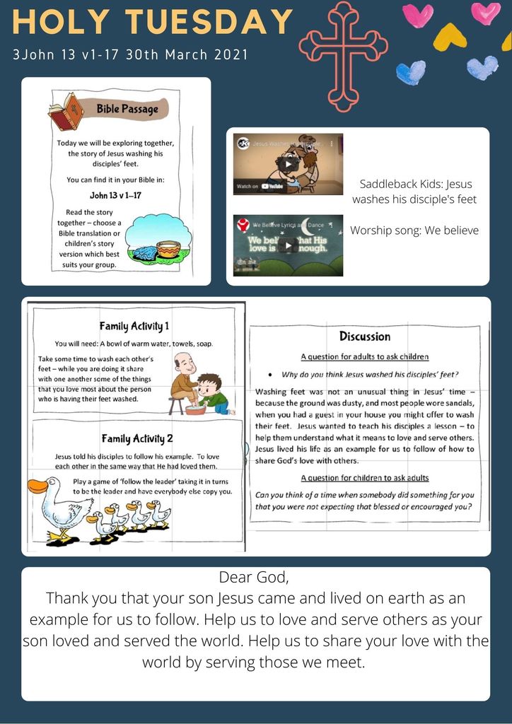 Holy Week: Tuesday – St Francis of Assisi Church Welwyn Garden City