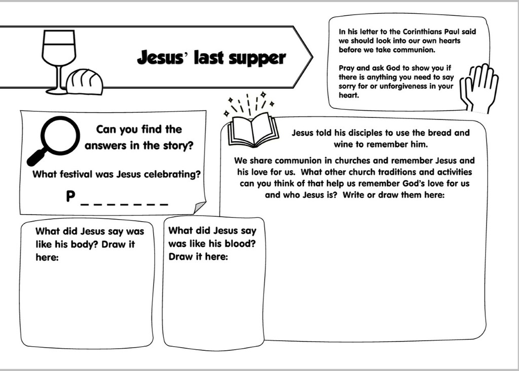 Holy Week: Maundy Thursday – St Francis of Assisi Church Welwyn Garden City