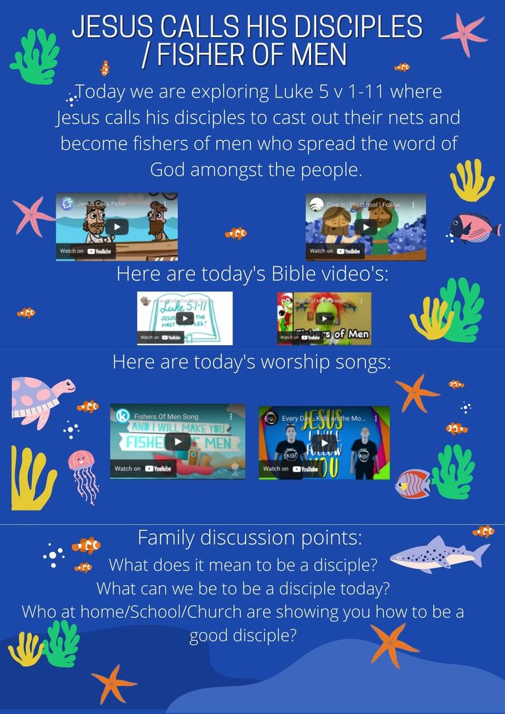 YACC: Jesus calls his disciples – St Francis of Assisi Church Welwyn ...