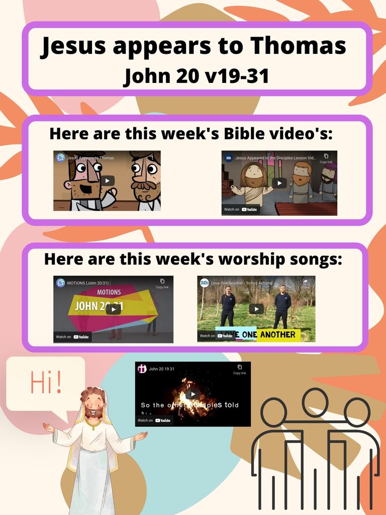 Jesus appears to Thomas – St Francis of Assisi Church Welwyn Garden City