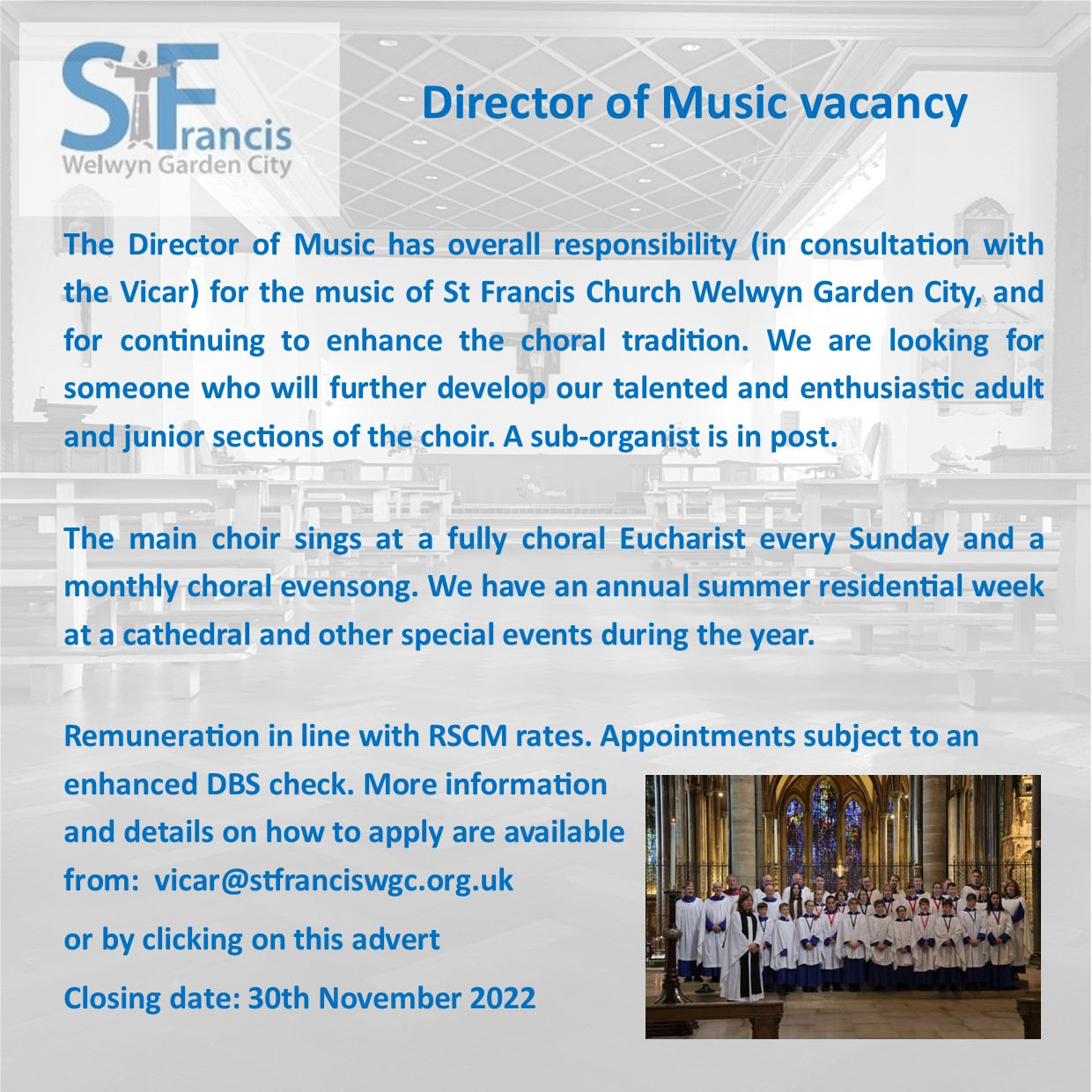 St Francis of Assisi Church Welwyn Garden City