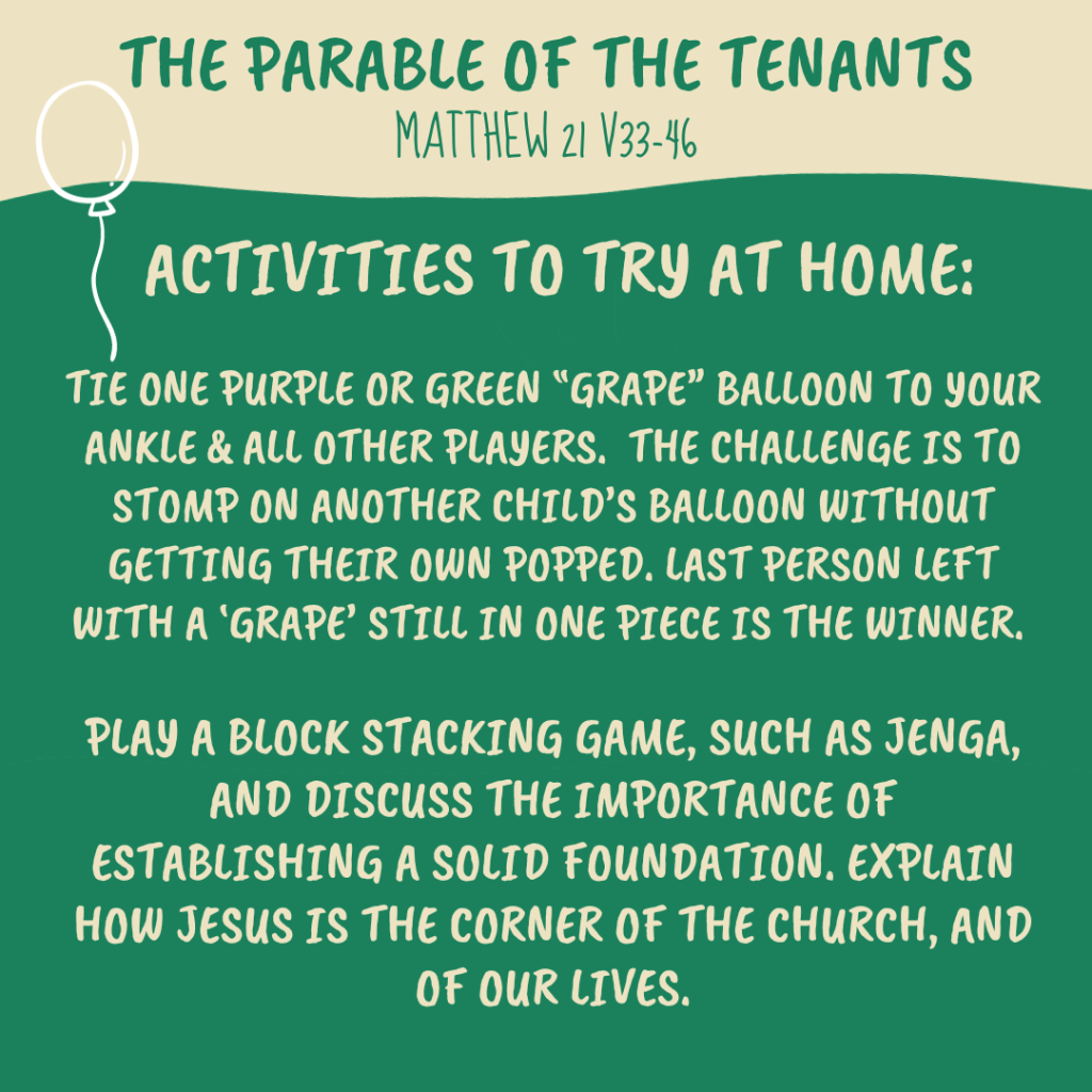 YACC: The parable of the tenants – St Francis of Assisi Church Welwyn ...